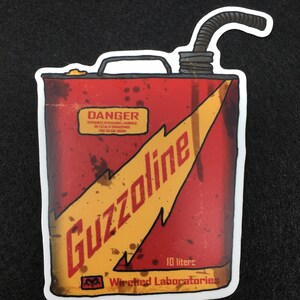 Guzzoline Vinyl Sticker! Mad Max Gas Can Weatherproof Decal for Your ...