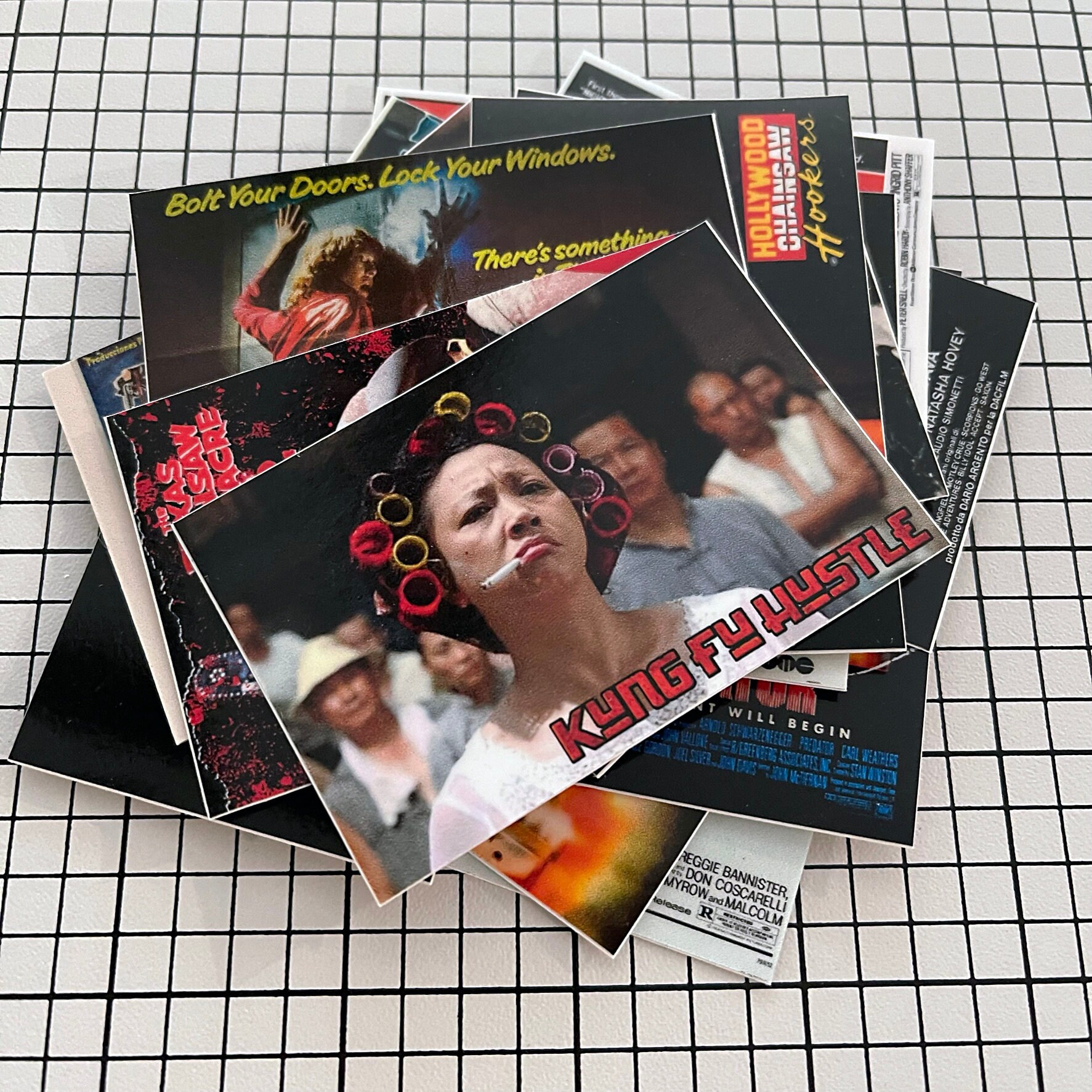 Horror Movie Stickers 17 Mini Poster Sticker Pack All - Etsy