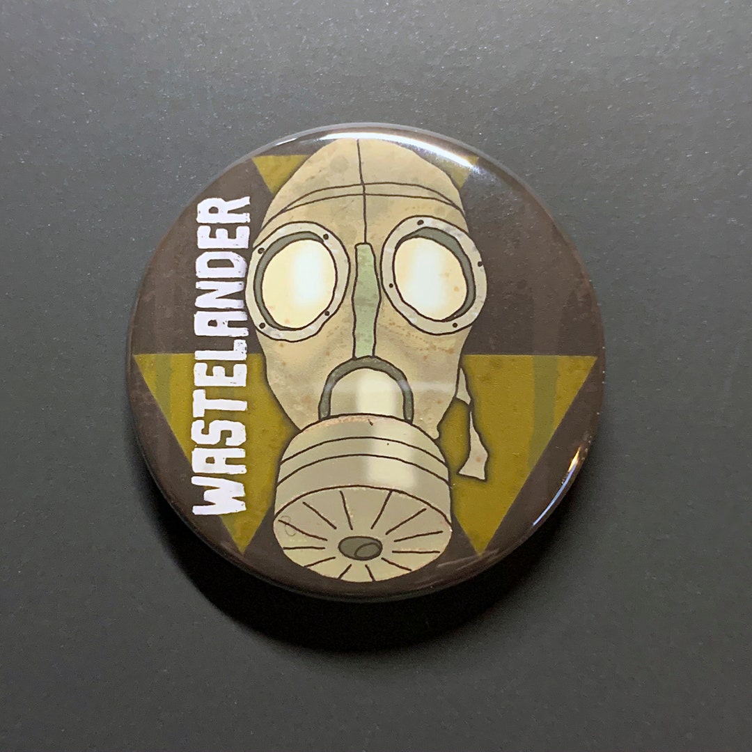 Wastelander Refrigerator Magnet! 1.5" Post Apocalypse Gas Mask ...