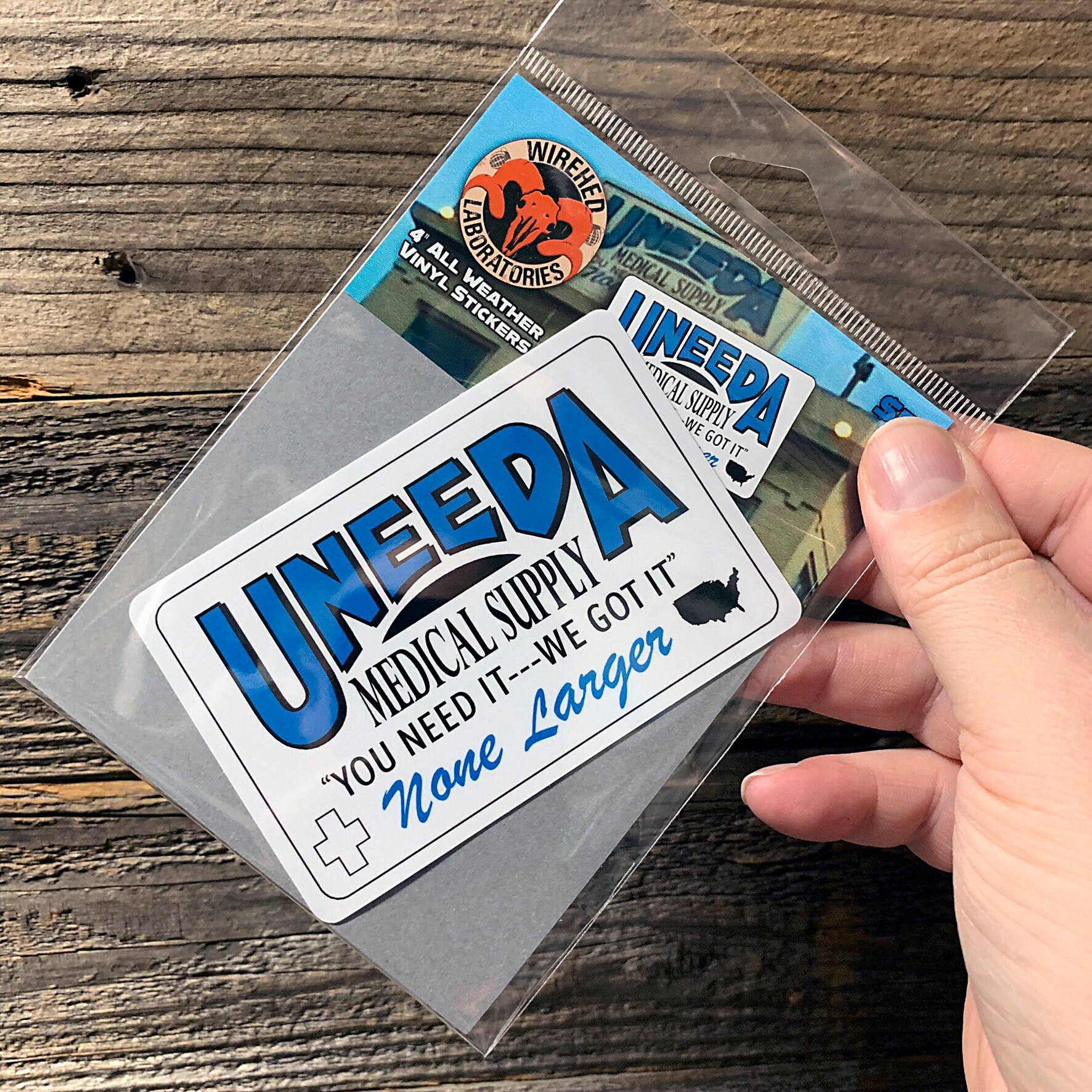 Uneeda Medical Supply Vinyl Sticker Zombie Horror Movie All | Etsy