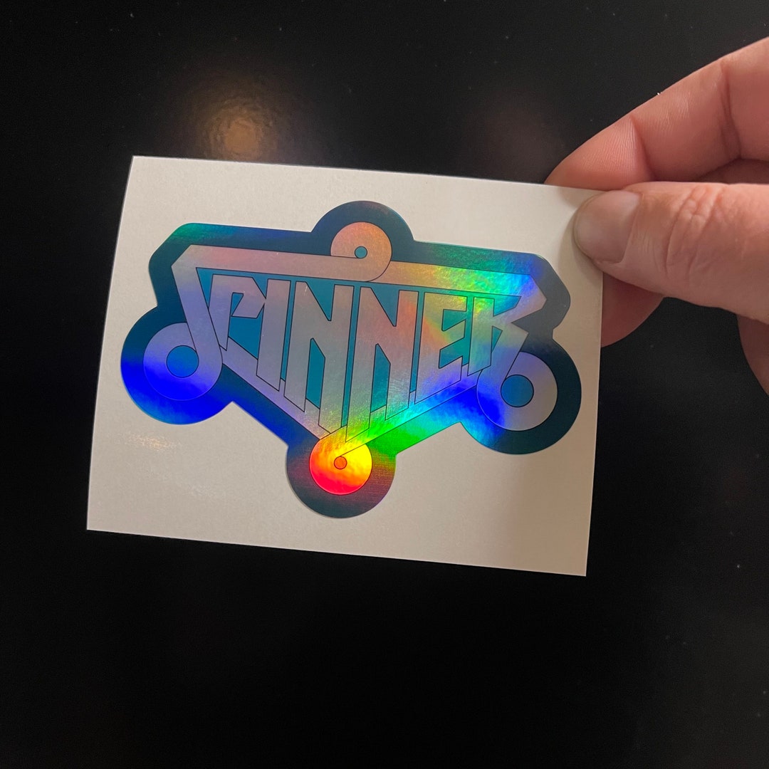 Holographic Blade Runner Spinner Logo Vinyl Sticker Cyberpunk Movie ...