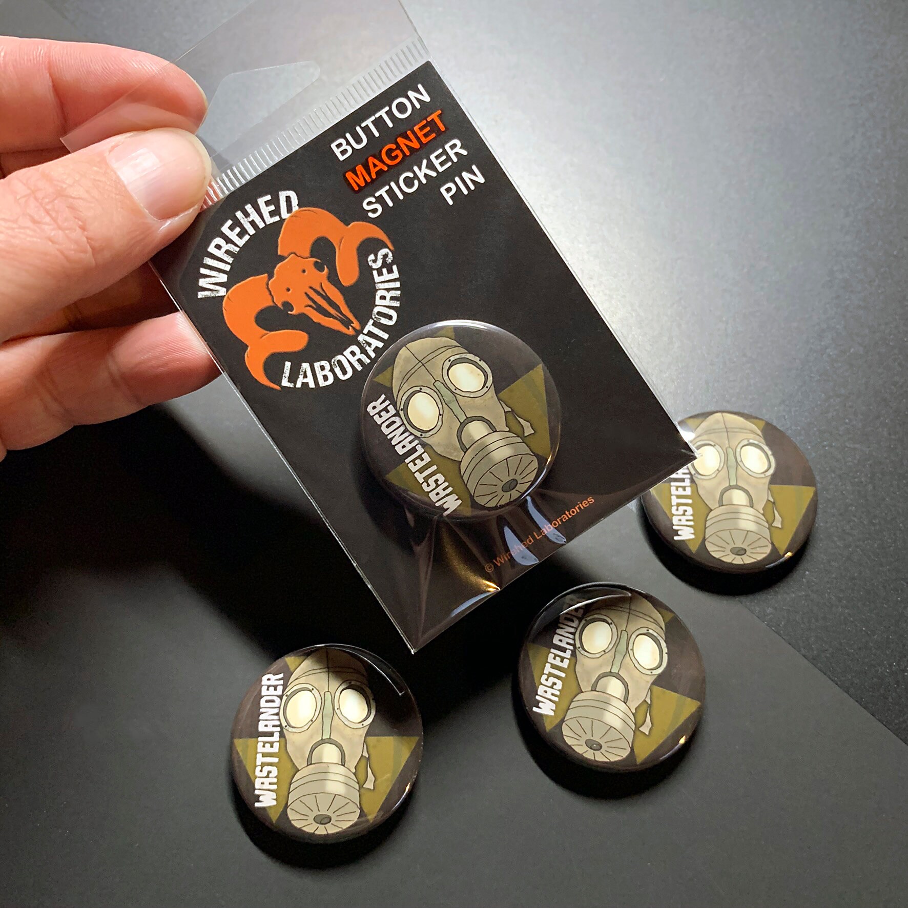 Wastelander Refrigerator Magnet 1.5 Post Apocalypse Gas | Etsy