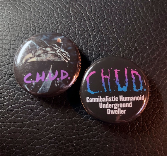 CHUD Horror Movie Small Buttons. Set of TWO 1' Pins From | Etsy