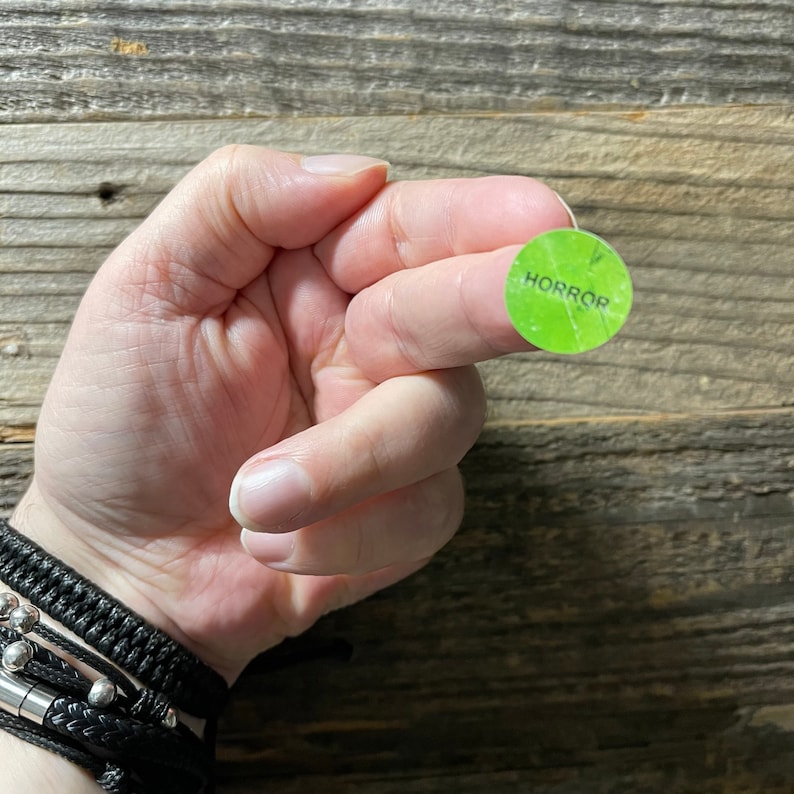 Horror Section Sticker Sheet 1 Sheet of Thirty-five 35 - Etsy