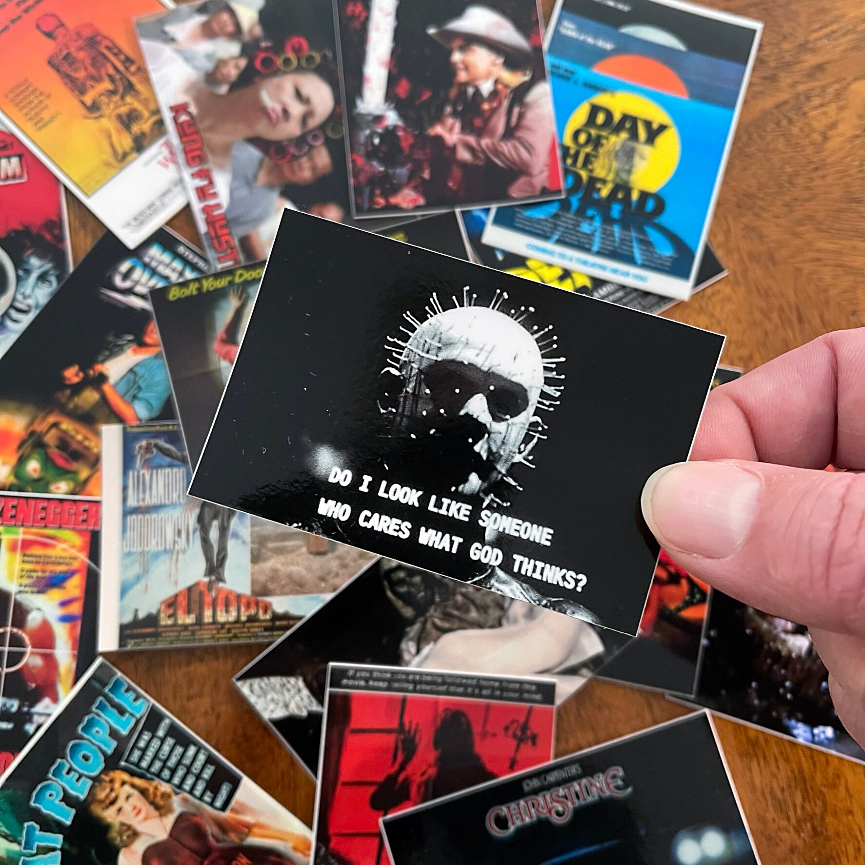 Horror Movie Stickers 17 Mini Poster Sticker Pack All - Etsy
