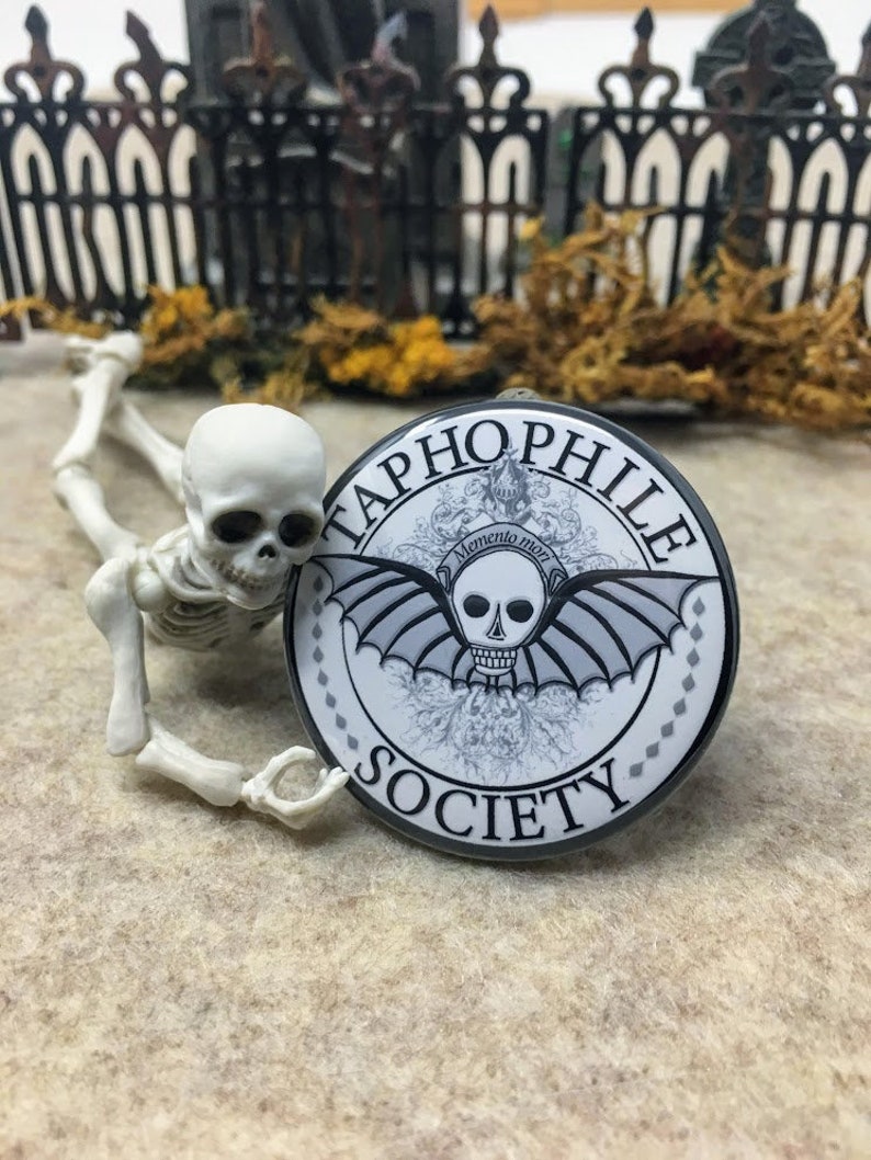Cemetery Lover & Taphophile Button Set Perfect Goth | Etsy