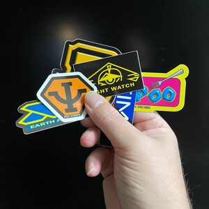 Babylon 5 Sticker Pack! 6 Sticker Set! Waterproof Vinyl Decals! Psy ...