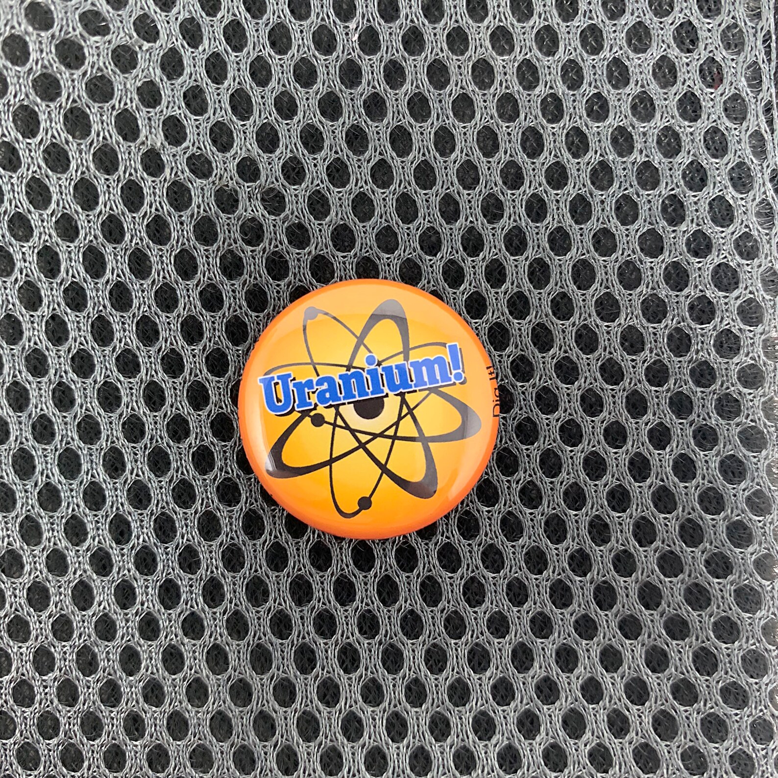 Atomic Fallout Buttons Small Pack of Four. Radiation Danger | Etsy