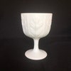 Vintage Silvercrest Unmarked Fenton Pink Interior Milkglass Ruffled Rim ...