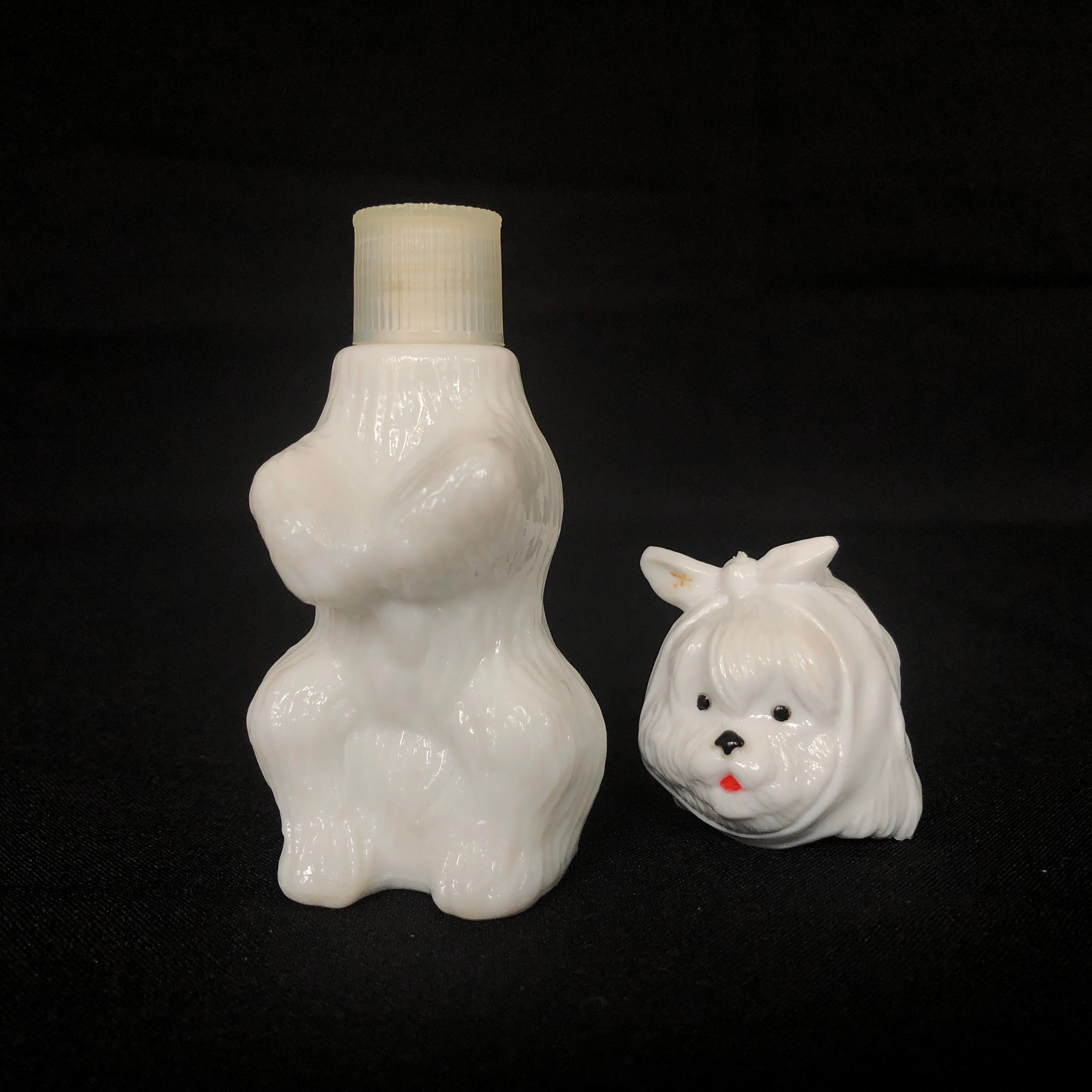 RARE Vintage 1970’s Avon “sweet Tooth Terrier” Cute Dog Bottle/figurine ...