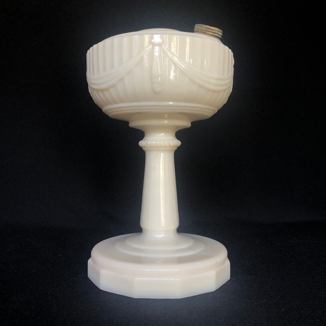 AUTHENTIC Vintage Tall Lincoln Drape Alacite Ivory Milk - Etsy