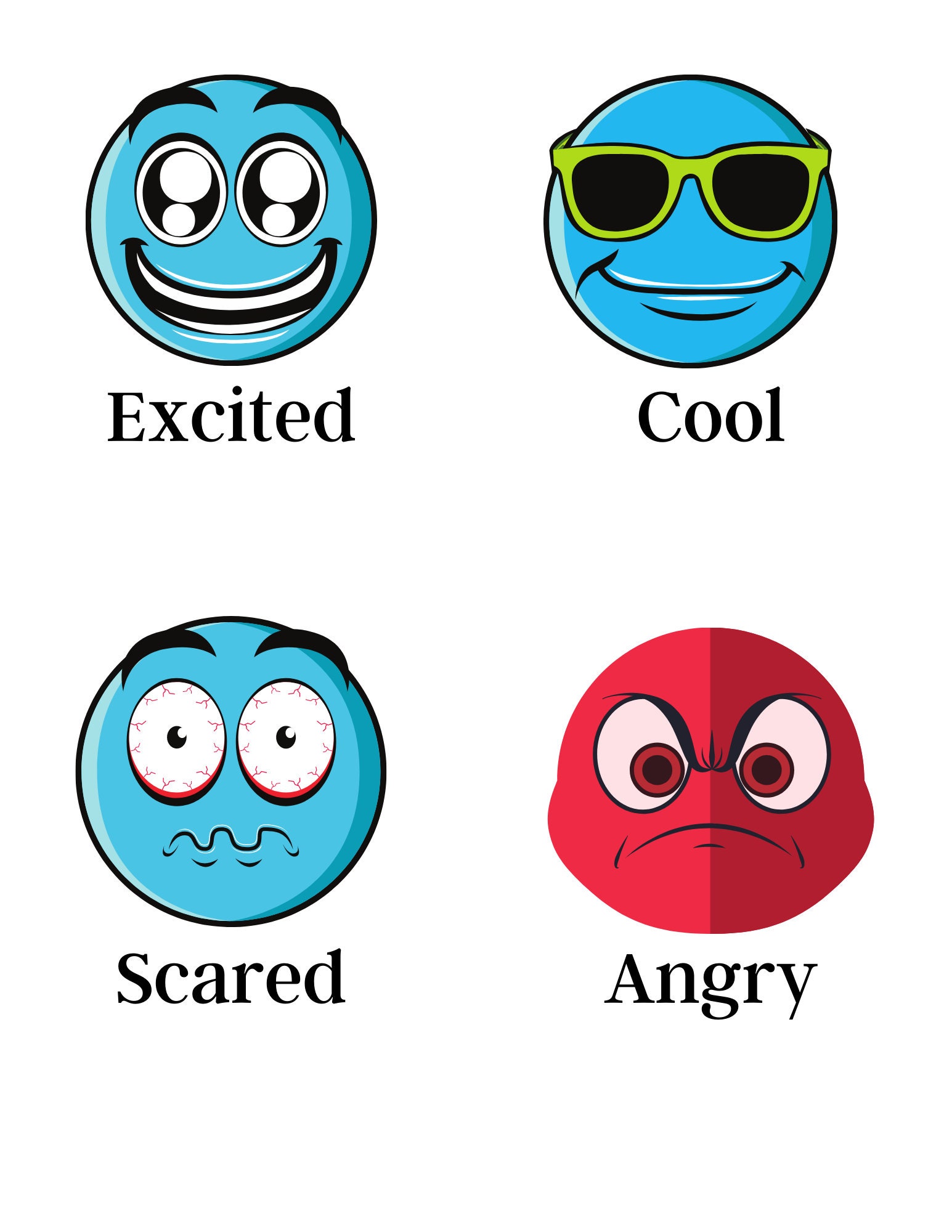 Digital Download-emotion Communication Printable-pecs System - Etsy UK