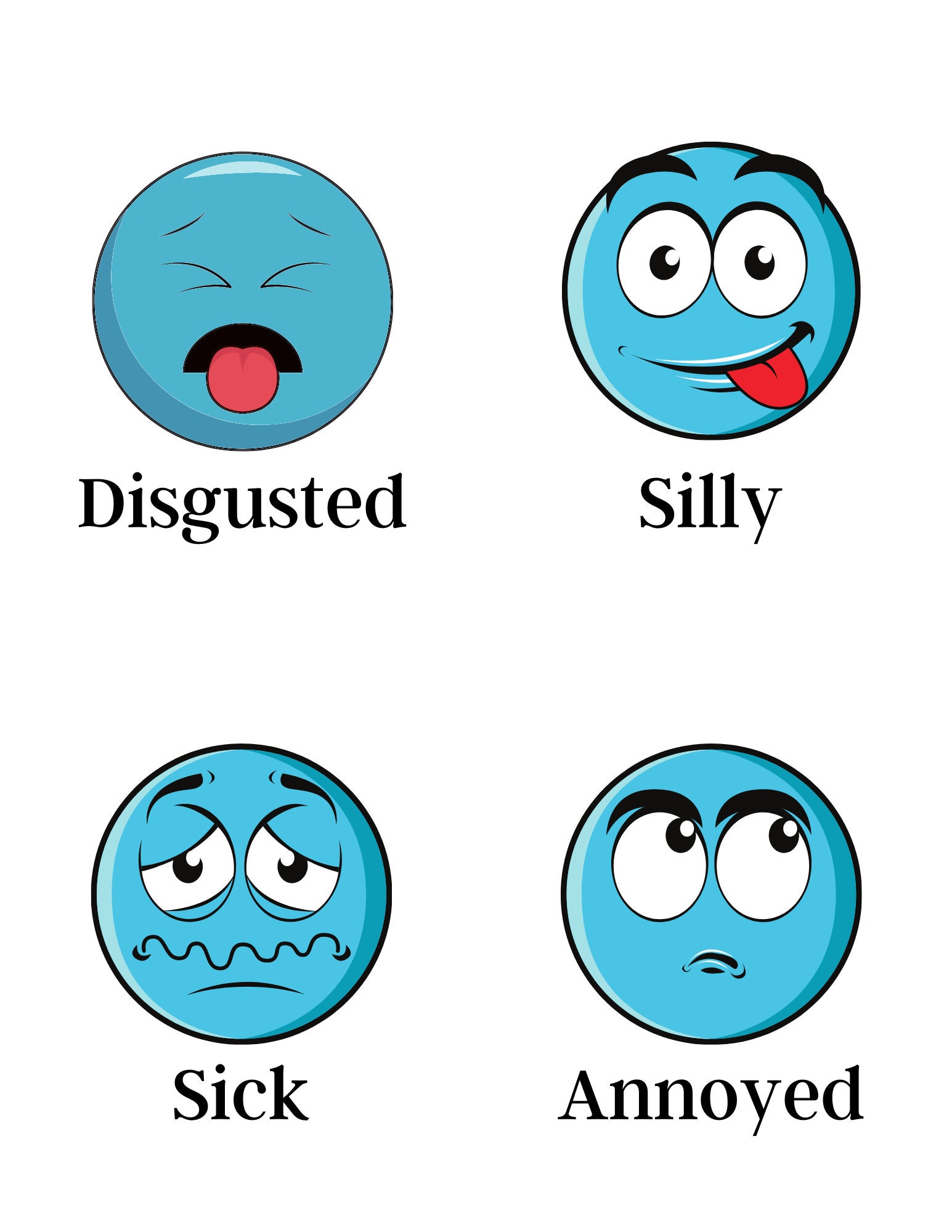 Digital Download-emotion Communication Printable-pecs System - Etsy
