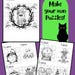 Printable Halloween Coloring/activity Book - Etsy