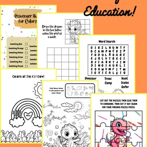 Colorful Education Printable Pack-digital Download-educational ...