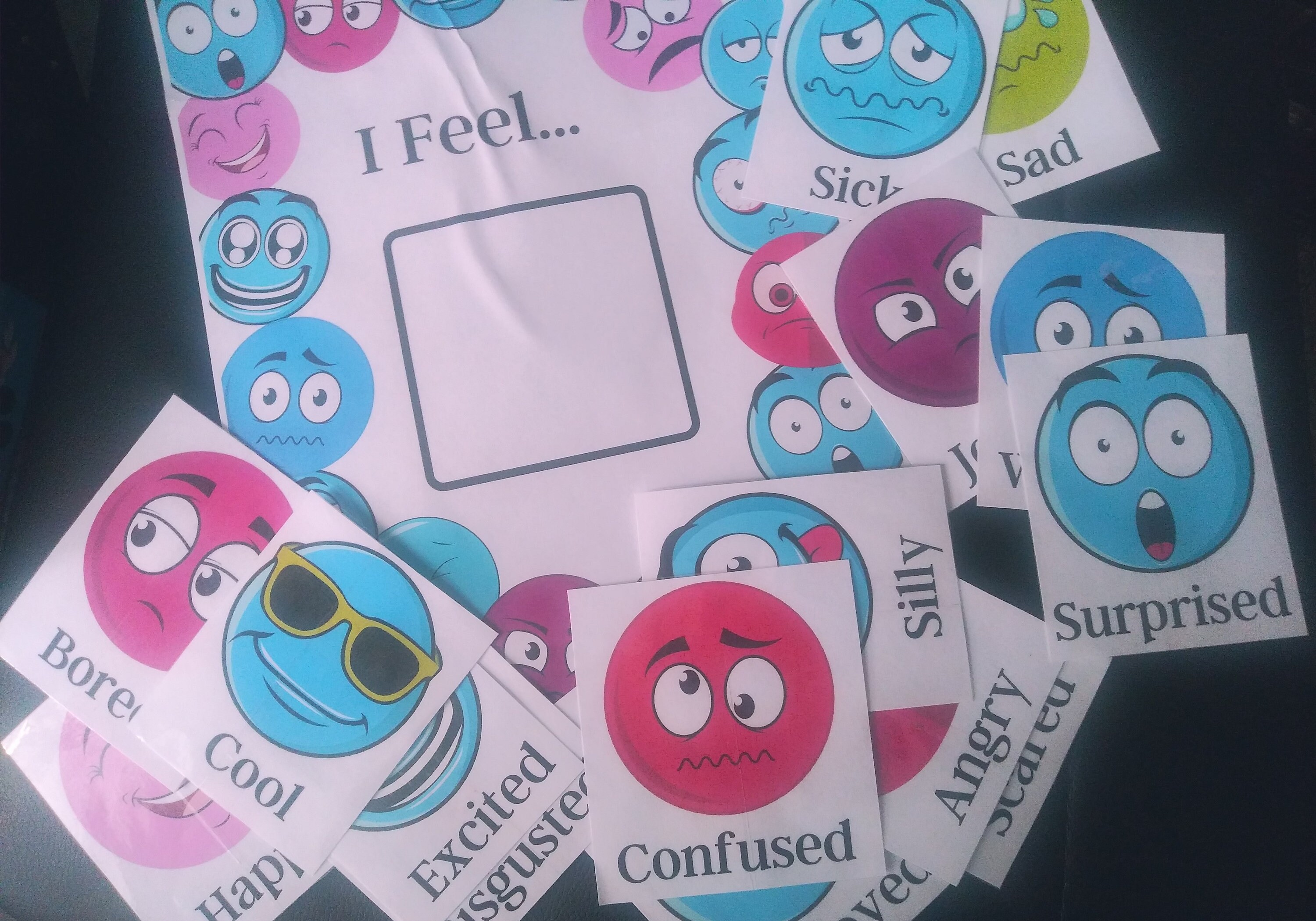 Digital Download-emotion Communication Printable-pecs System - Etsy UK