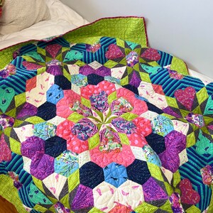 Tula Pink Sewing Themed Quilt - Etsy