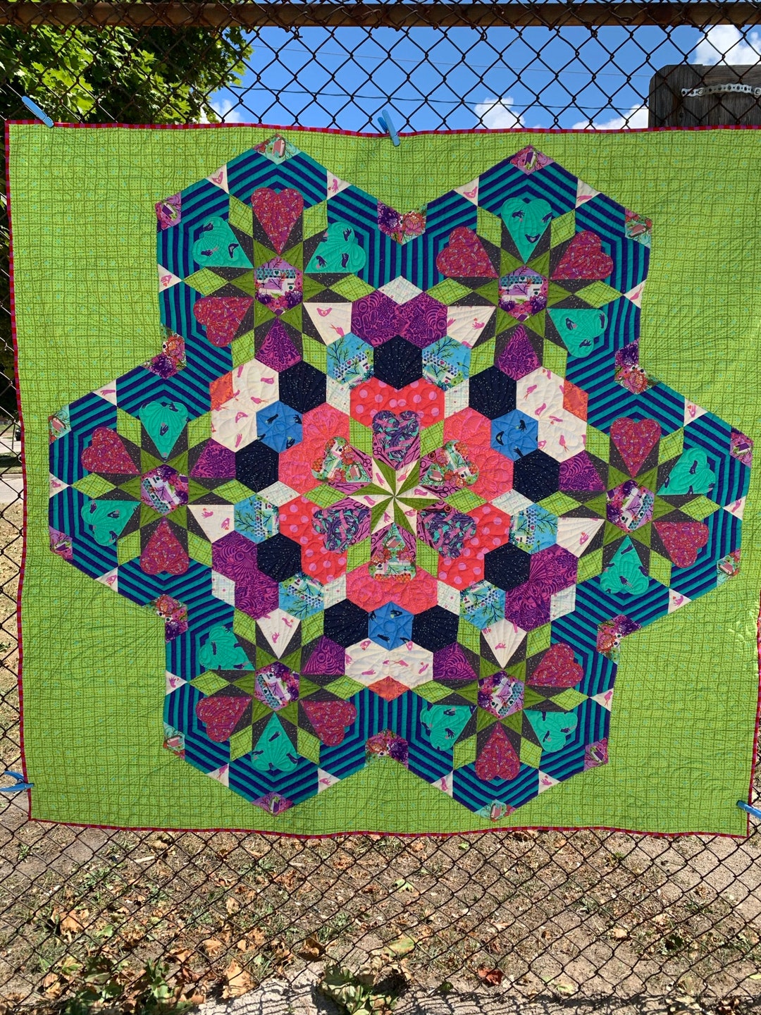 Tula Pink Sewing Themed Quilt - Etsy