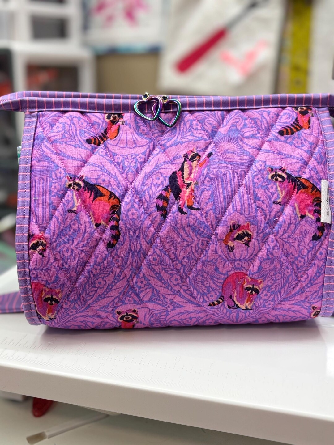 Bionic Gear Bag Featuring Tula Pink Fabrics – Large Sewing Organizer ...