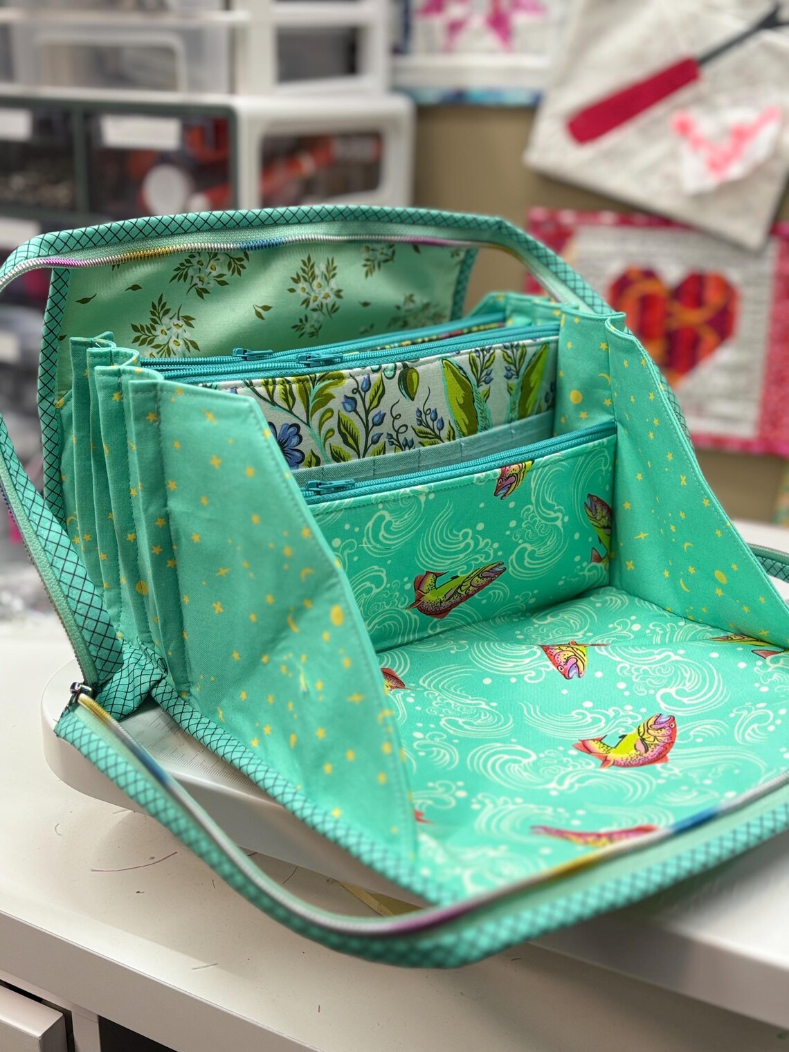 Bionic Gear Bag Featuring Tula Pink Fabrics - Etsy