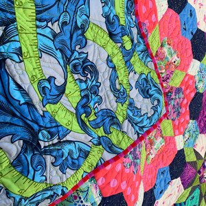 Tula Pink Sewing Themed Quilt - Etsy