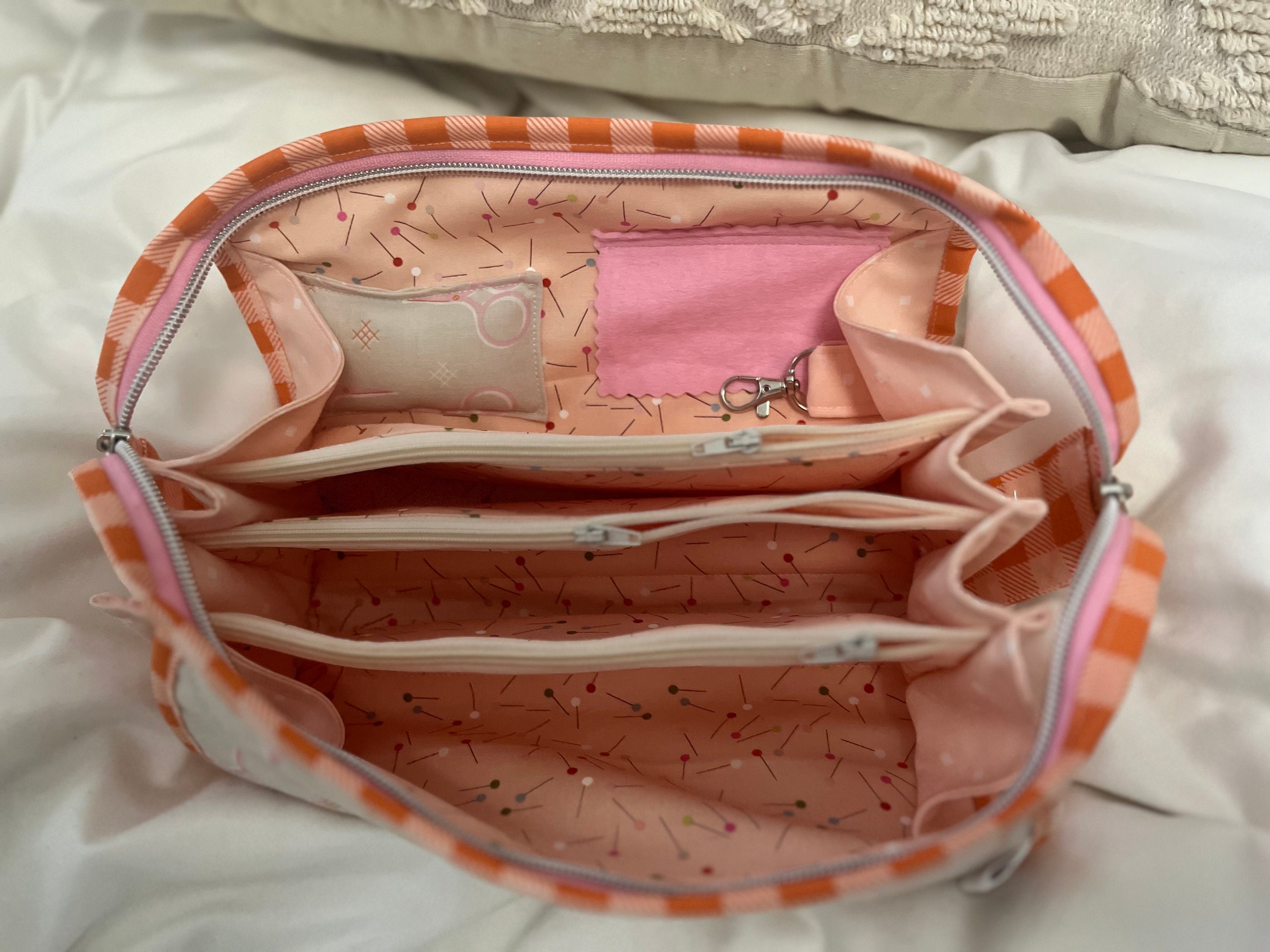 Sewing Notions Bag Featuring Sewing Themed Fabric - Etsy