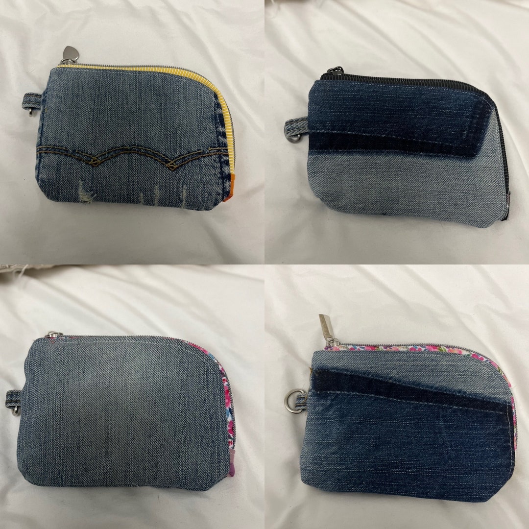 Recycled Denim Wallet - Etsy