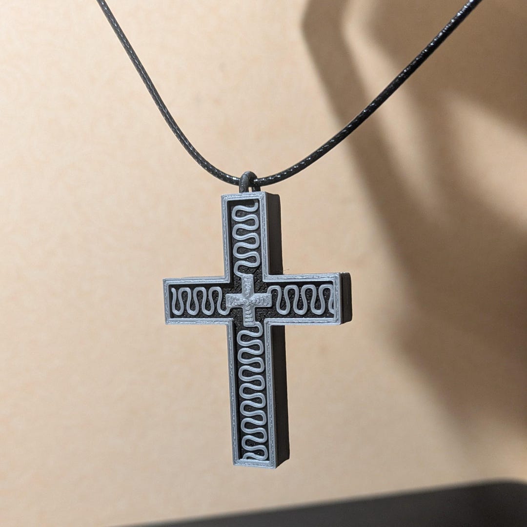 Squid Game Thanos Cross Necklace - Etsy UK