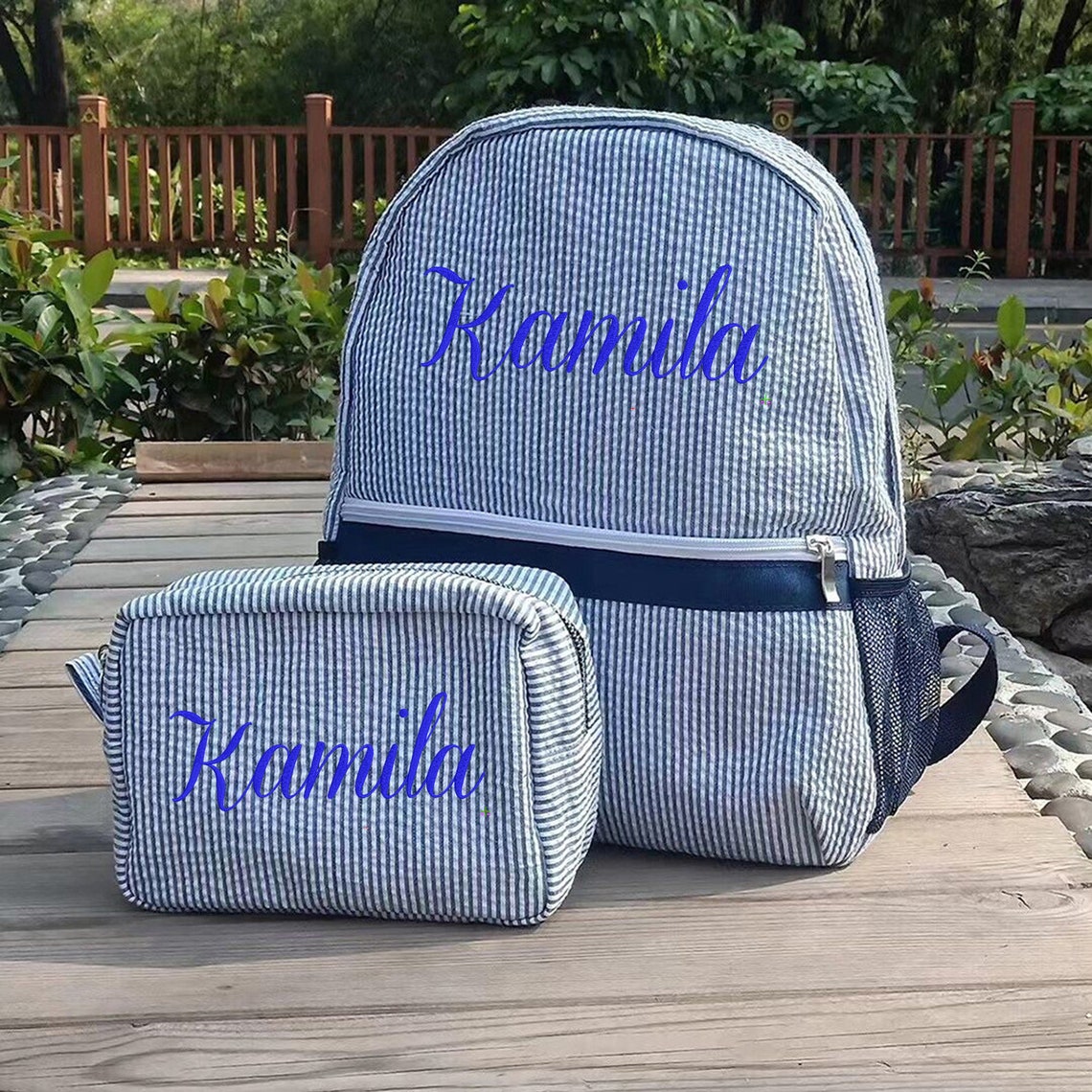 Personalized Kids Backpack With Kids Name Monogram for Boy or Girl ...