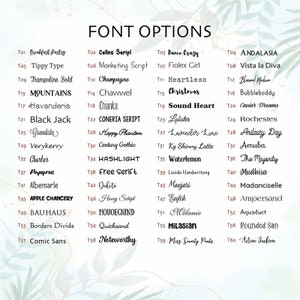 Personalized Acrylic Tags for Wedding, Place Cards With Table Numbers ...