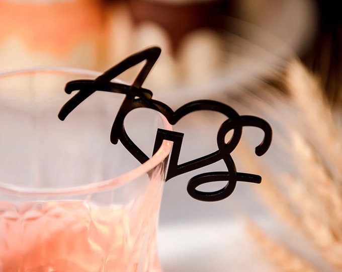 Drink Tag, Drink Charm, Wedding, Custom, Acrylic Drink Tag, Cocktail ...