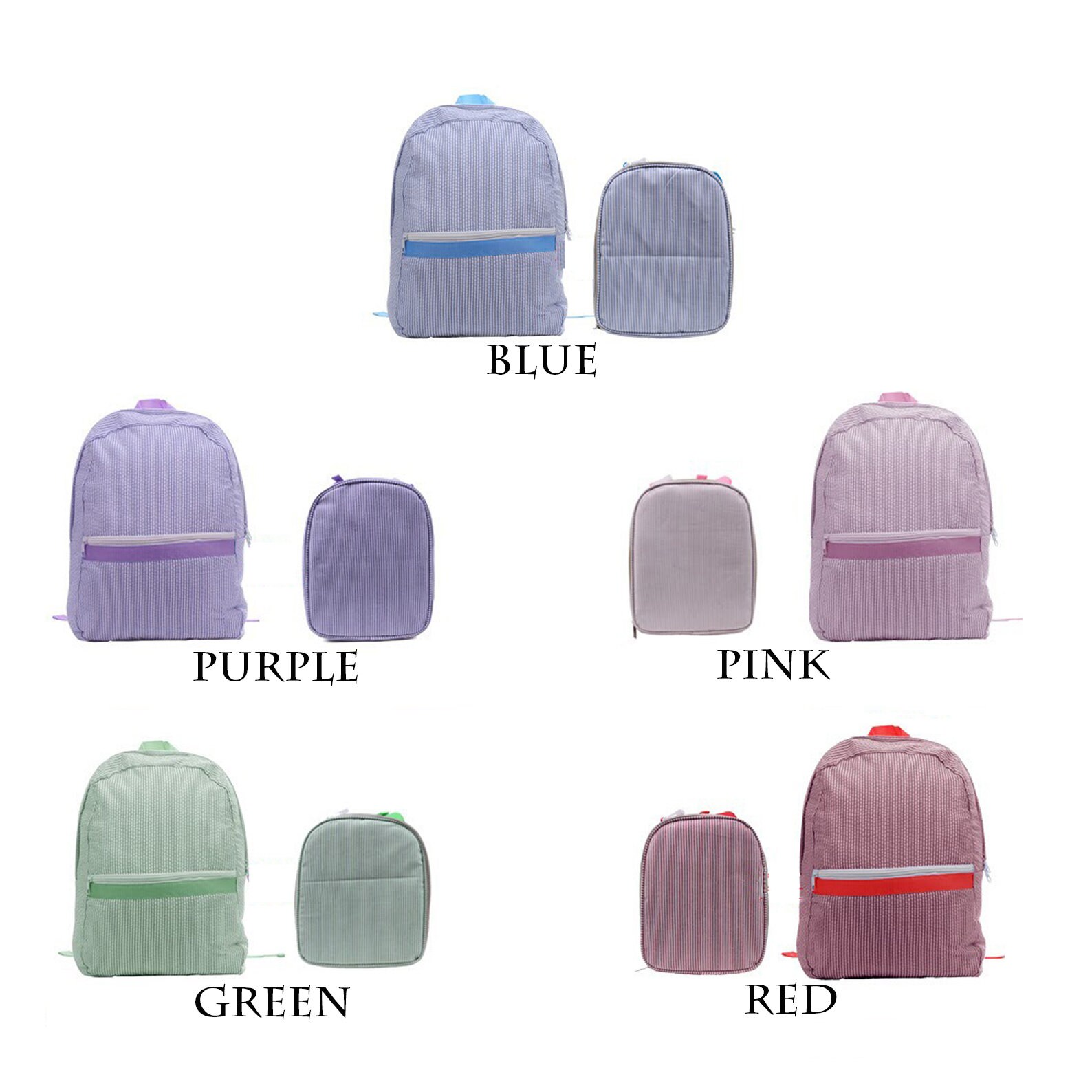 Personalized Kids Backpack With Kids Name Monogram for Boy or Girl ...