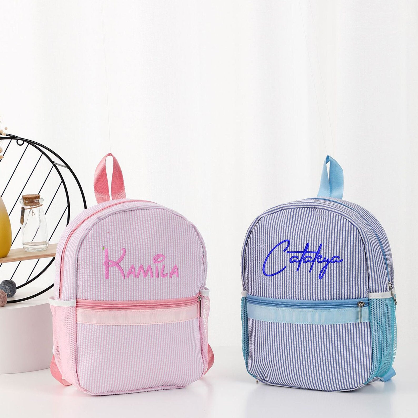 Personalized Kids Backpack With Kids Name Monogram for Boy or Girl ...