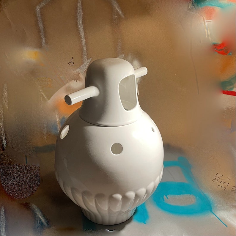 Large Vintage Glazed Vase Two Piece Vase Showtime Design by Jaime Hayon ...