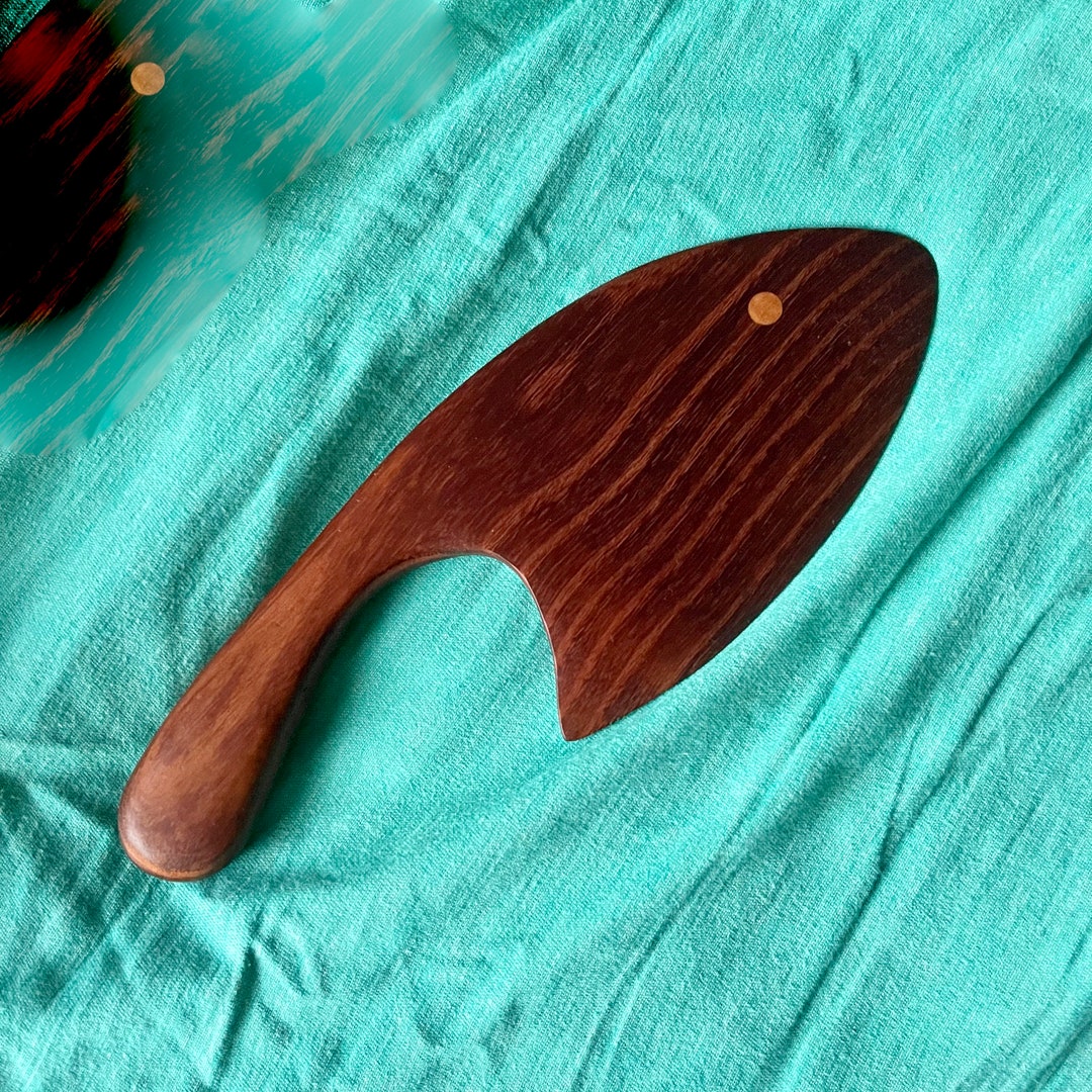 Vintage Mid Century Modern Unique Large Sculptural Signed Teak Hand ...