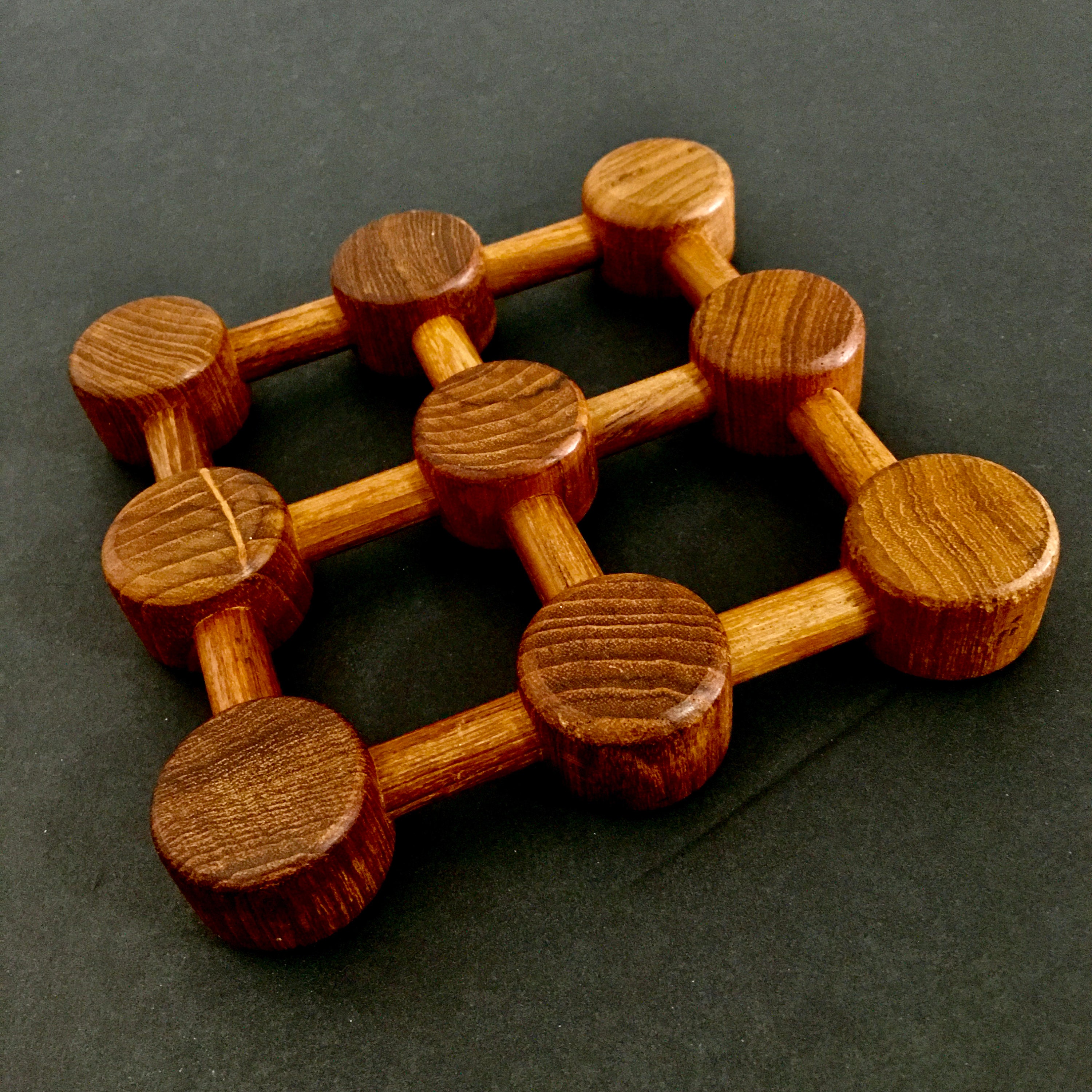 A Vintage Mid Century Modern Danish Teak Trivet - Etsy