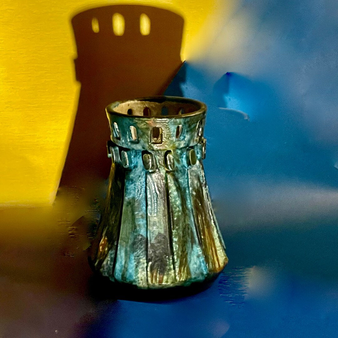 Vintage Alvino Bagni Glazed Ceramic Abstract Design With Raymor Italy ...
