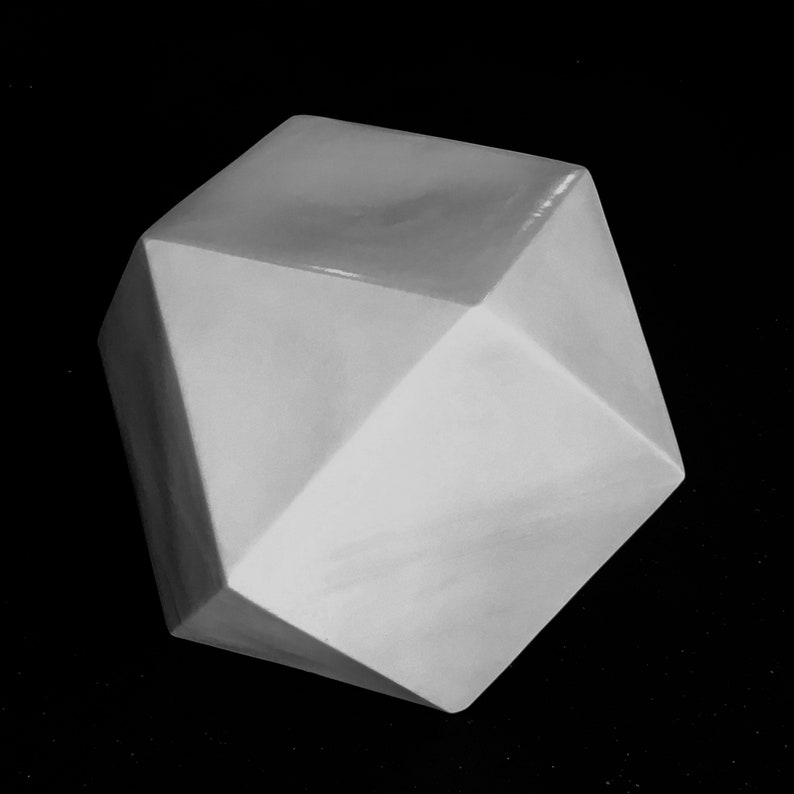 A Large Beautiful Mid Century Modern Cubist Ceramic Side Table - Etsy