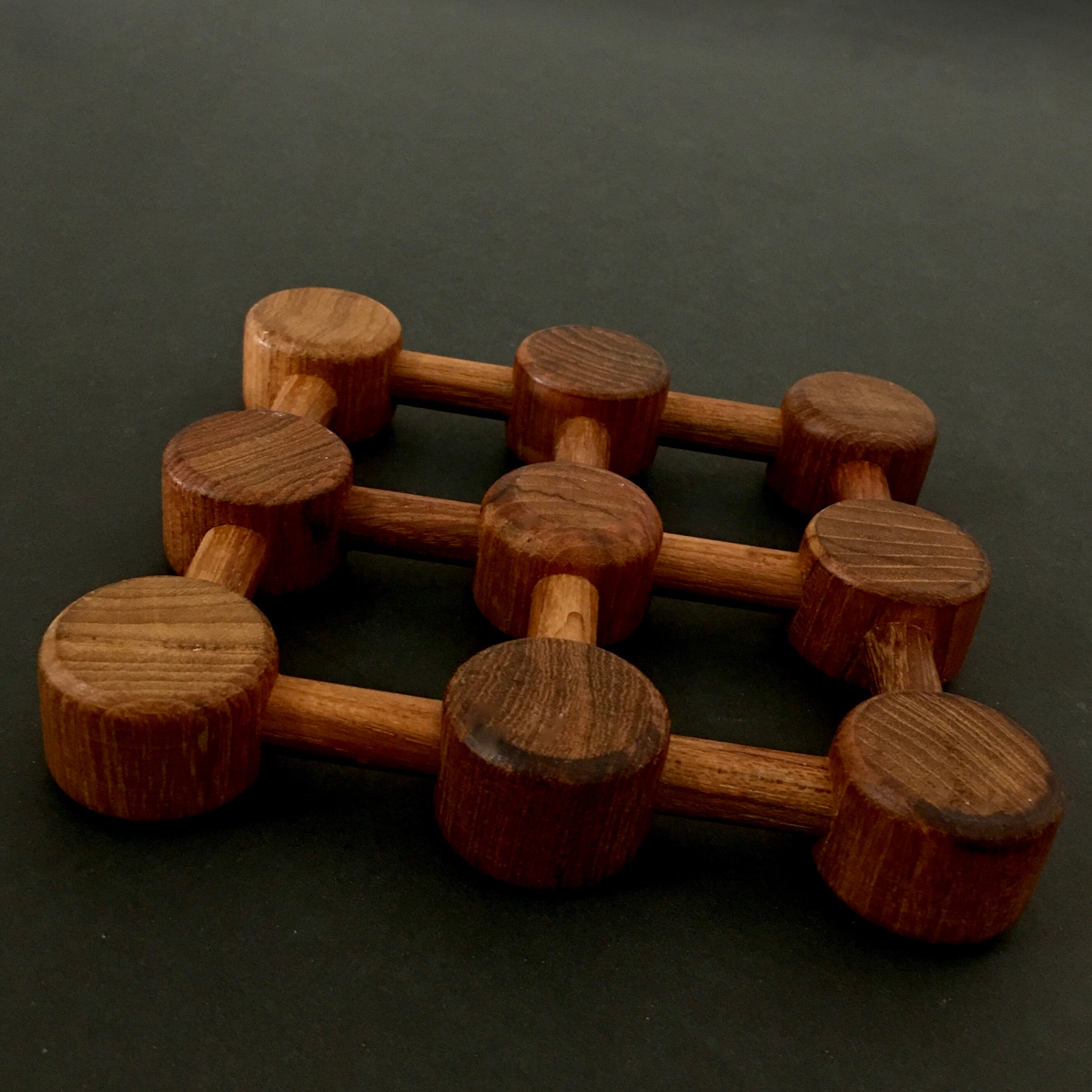 A Vintage Mid Century Modern Danish Teak Trivet - Etsy