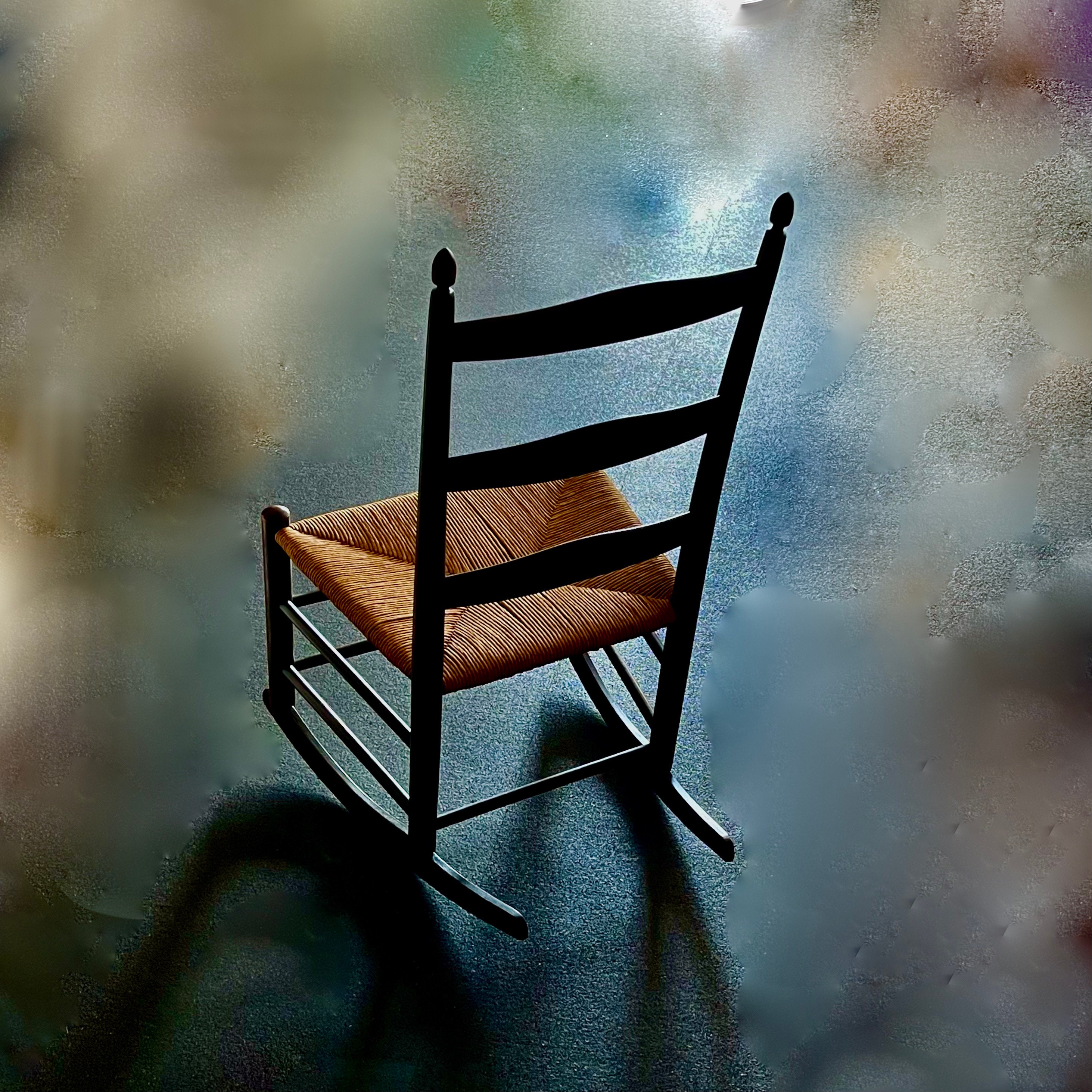 A Shaker Original Production Rocking Chair 19th Century Signed Shakers ...