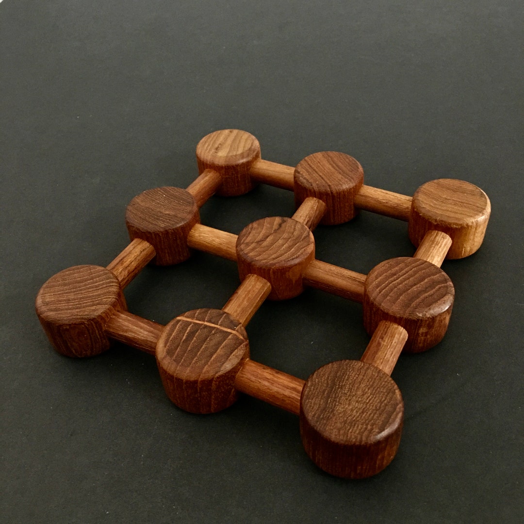 A Vintage Mid Century Modern Danish Teak Trivet - Etsy