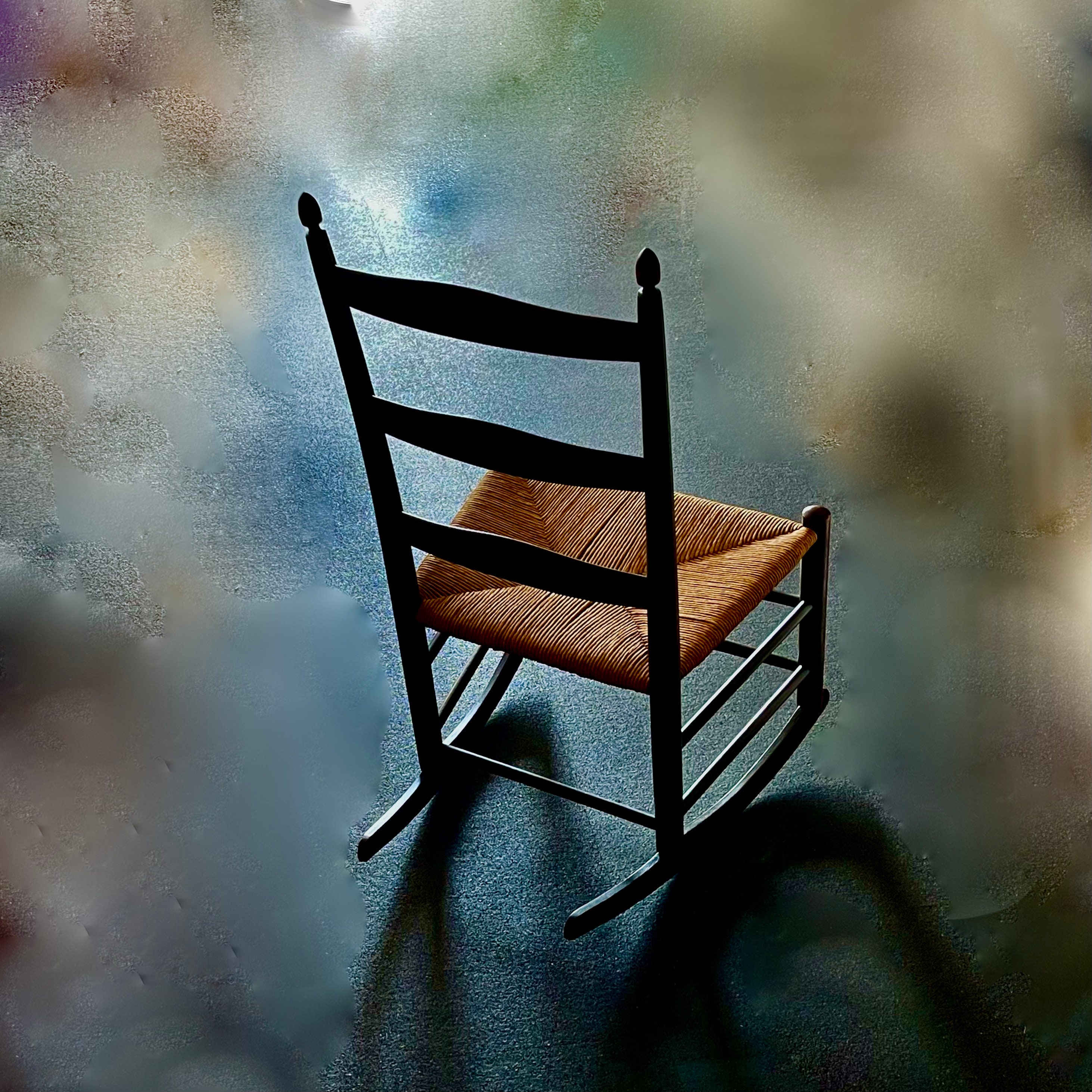 A Shaker Original Production Rocking Chair 19th Century Signed Shakers ...