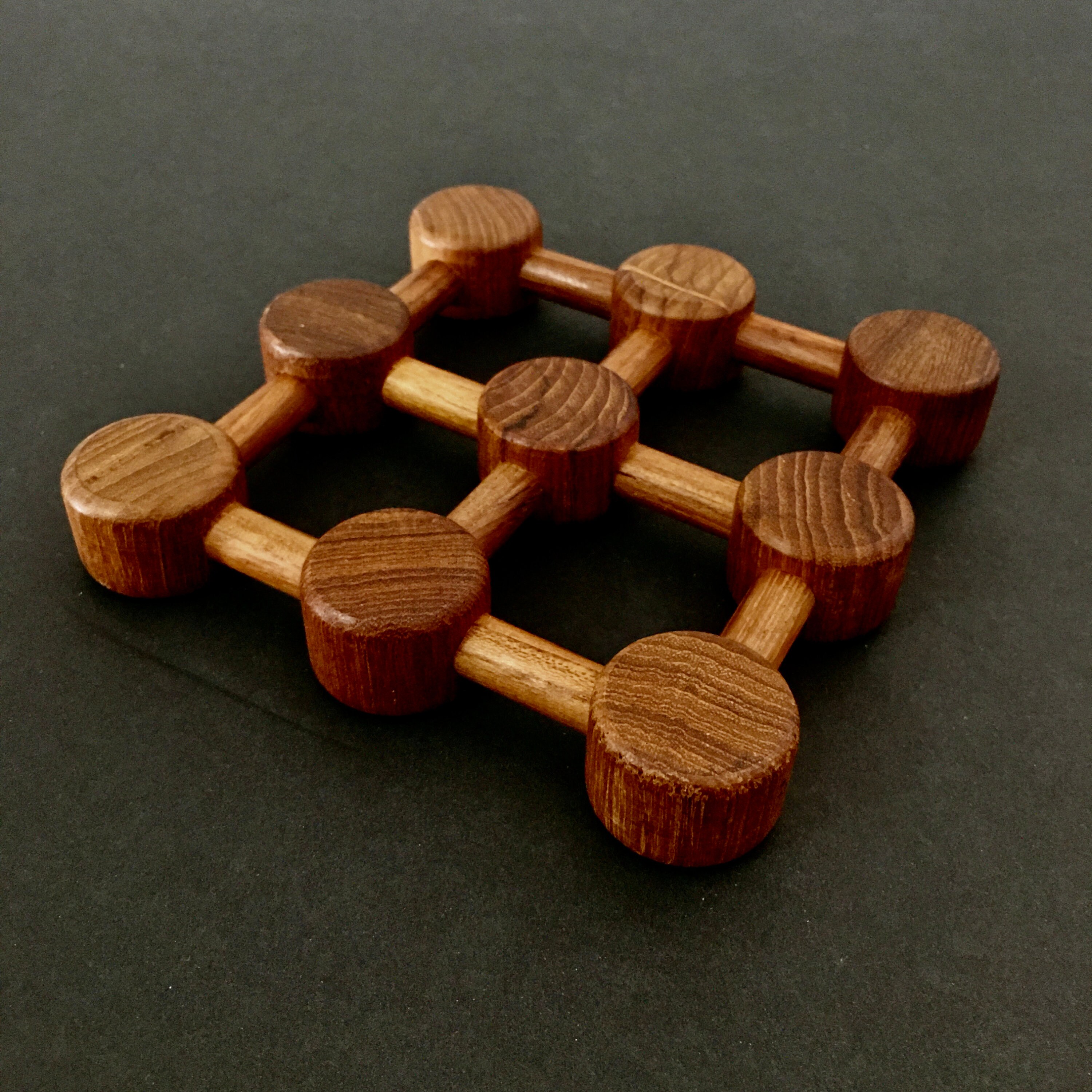 A Vintage Mid Century Modern Danish Teak Trivet - Etsy