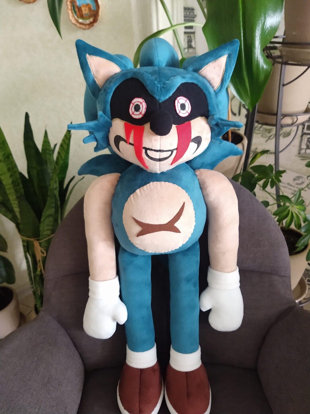 Big Toy Plush . Very Soft Eyx Plush - Etsy