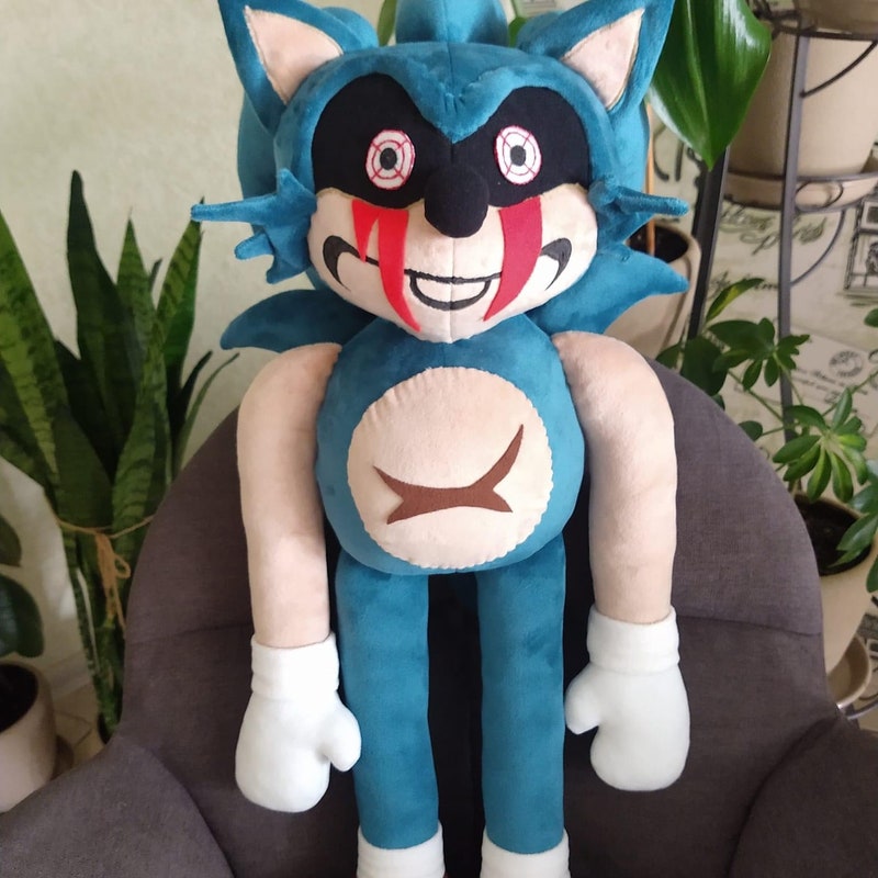 Shin Sonic Plush - Etsy