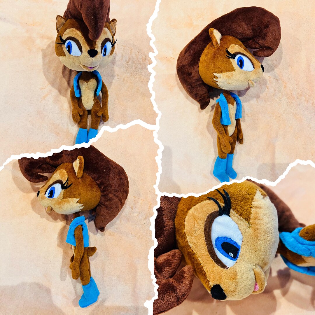 Custom Plush Sally Acorn Plush - Etsy