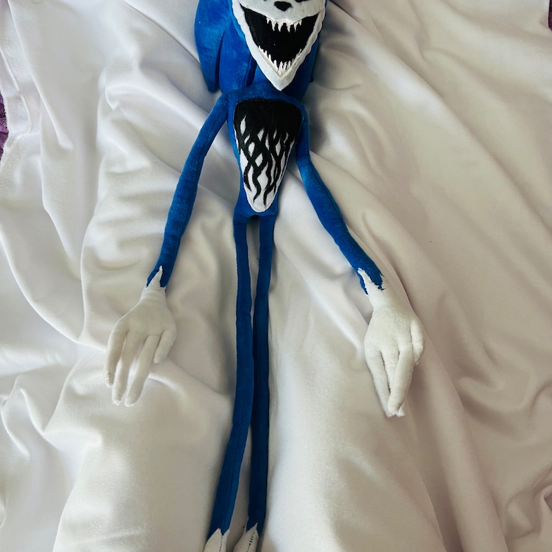 Shin Sonic Plush From Sonic - Etsy