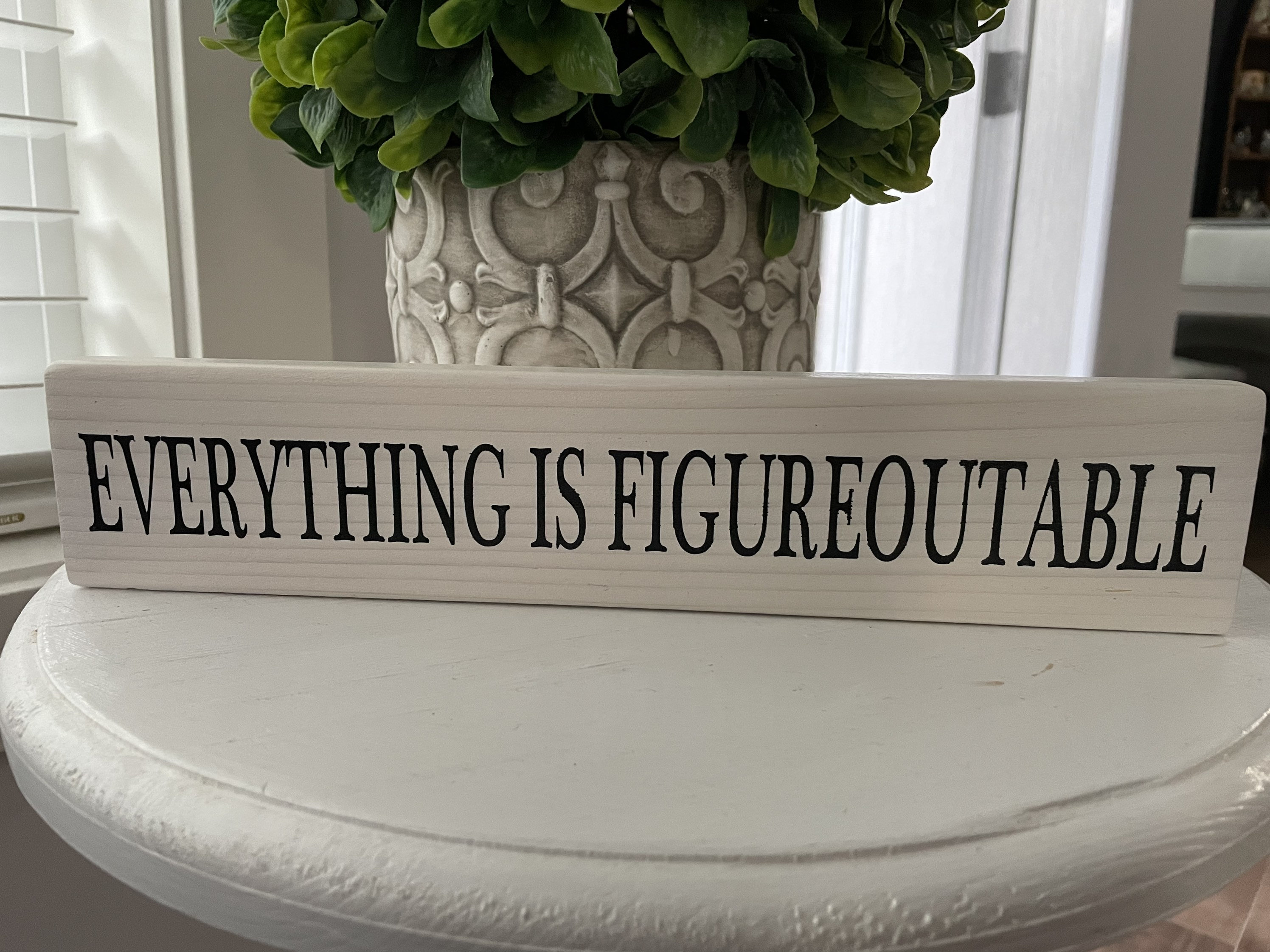 Script Block Everything is Figureoutable - Etsy