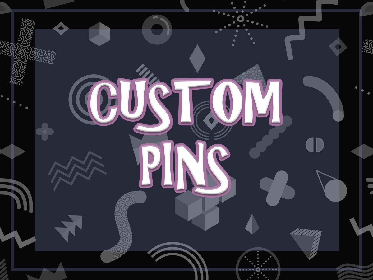 Custom 1 Buttons Personalized Logo Event Fandom Merch | Etsy