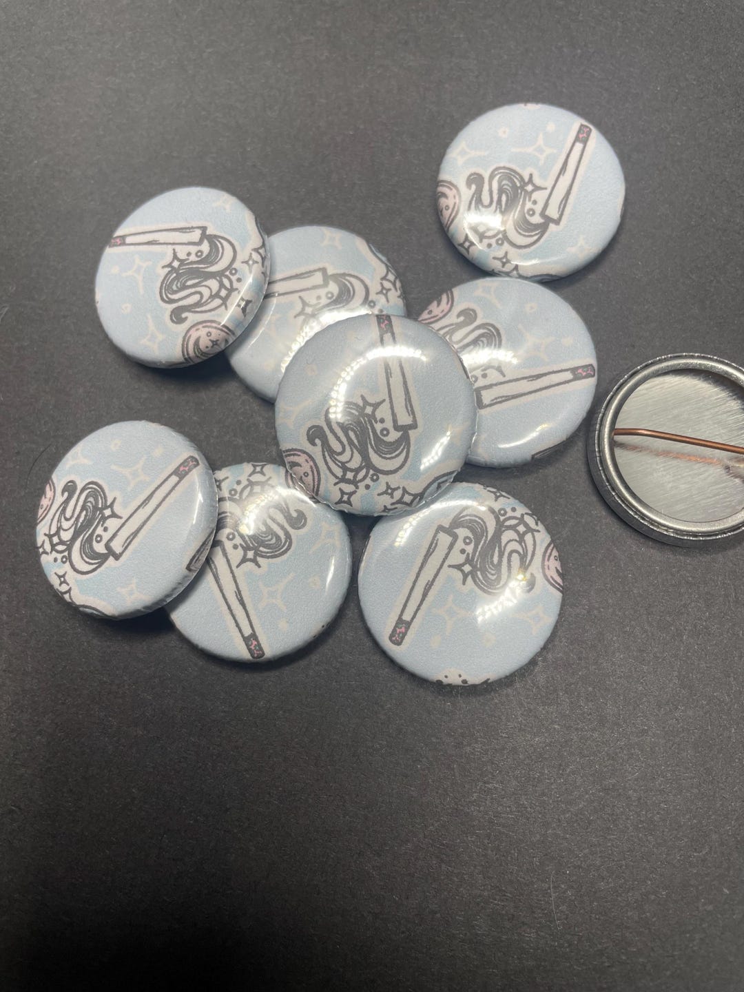 Cute Plant Joint Weed Cannabis Mary Jane Pins Buttons Badges Punk Smoke ...